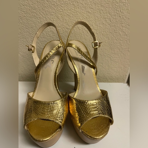 MICHAEL Michael Kors | Shoes | Michael Kors Leather Snake Skin High ...